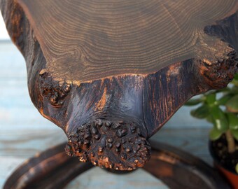 Tree stump table | Etsy