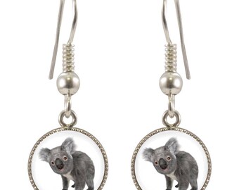 Koala earrings | Etsy