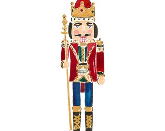 Nutcracker painting | Etsy