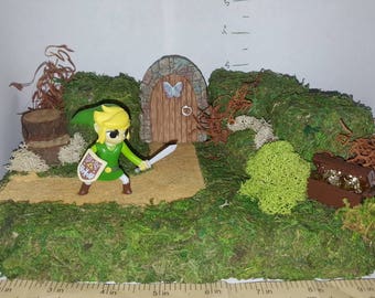 Zelda diorama | Etsy