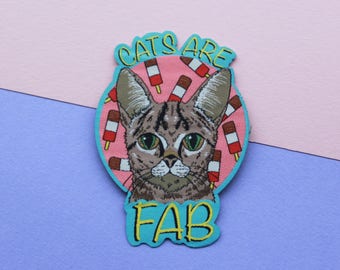 Cat patch | Etsy