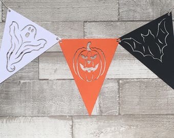 Halloween bunting | Etsy