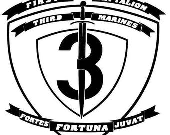 3rd Battalion 1st Marines Logo