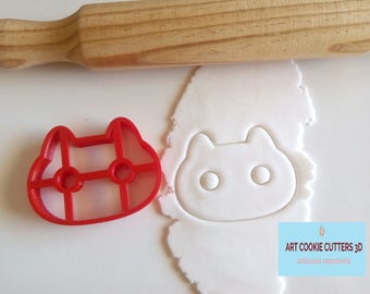 Cat cookie cutter | Etsy