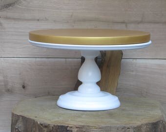 Wood cake stand | Etsy