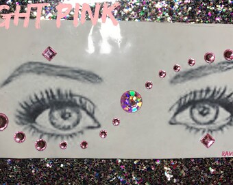 Face jewels | Etsy