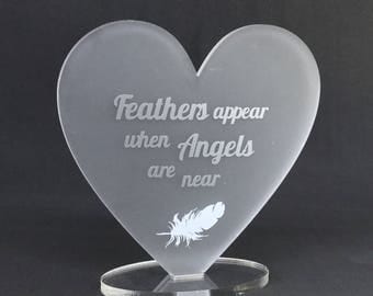 Heart shaped plaque | Etsy