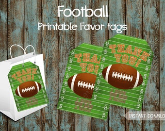 Football labels | Etsy