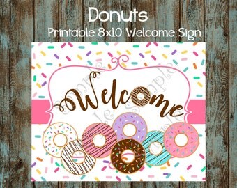 Donut sign | Etsy