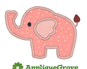 Elephant applique | Etsy