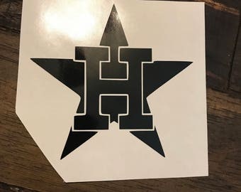 Houston astros decal | Etsy