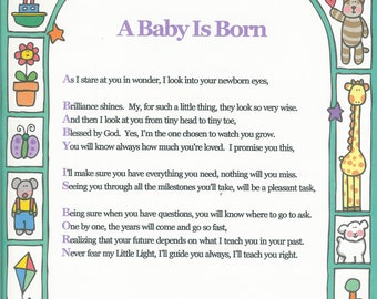 Acrostic poem | Etsy