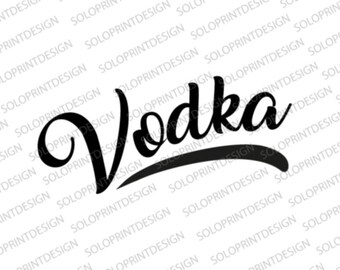 Vodka svg | Etsy