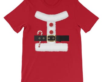 Santa claus tshirt | Etsy