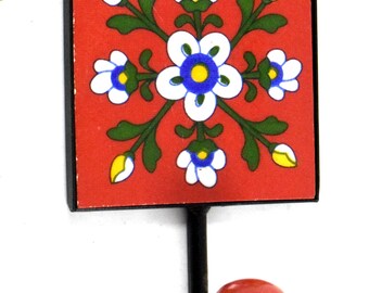 Tile wall hooks | Etsy