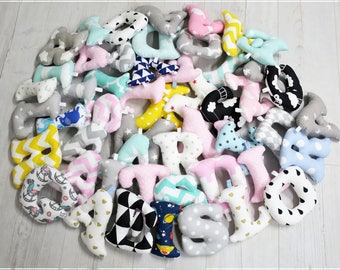 Fabric letters | Etsy