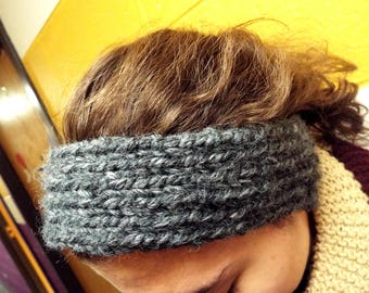Easy to Knit Wide Chunky Yarn Headband Knitting Pattern