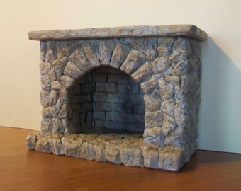 Dollhouse fireplace | Etsy