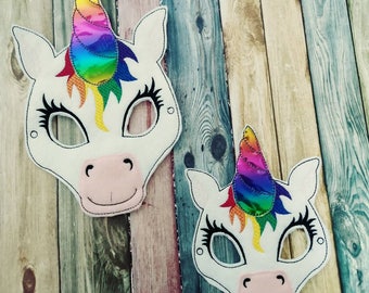 Unicorn mask | Etsy