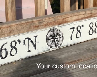 Nautical wooden sign | Etsy
