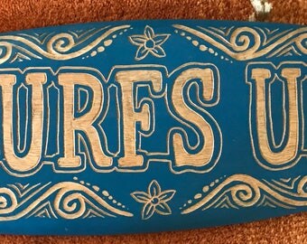 Surf sign | Etsy