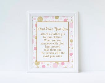 Don't cross your leg | Etsy