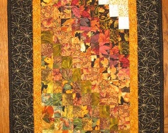 Earth tone quilt | Etsy