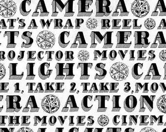 Movie Camera Lights Camera Action Vinyl Decal Vinyl