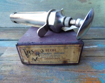 Vintage syringe | Etsy