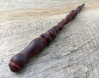 Red magic wand | Etsy