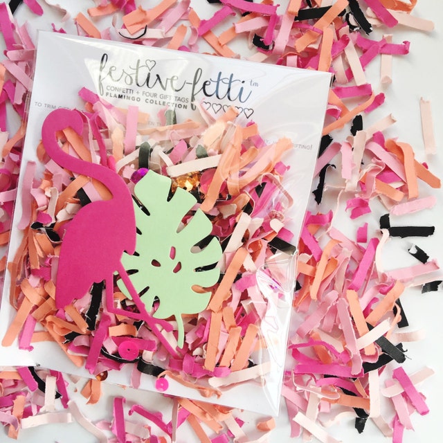 Custom Confetti Party Invitations Paper Goods by FestiveFetti