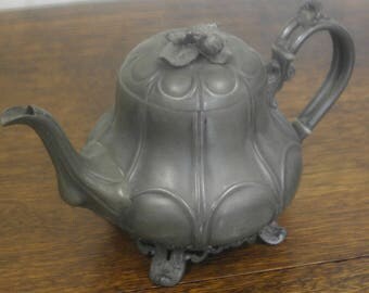 Pewter tea pot | Etsy