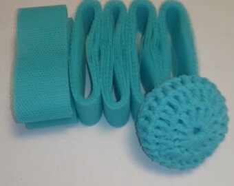 Scrubbie Pattern For Nylon Netting Dish Scrubbies
