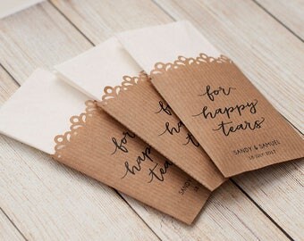 Wedding tissues | Etsy