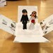 Wedding exploding box card explosion box greeting card