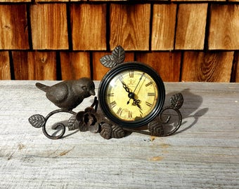 Cast iron clock | Etsy