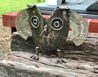 Scrap metal yard art | Etsy