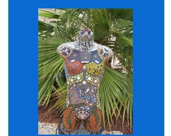 Mosaic torso | Etsy