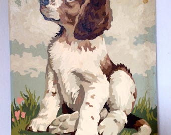 Paint by number dog | Etsy