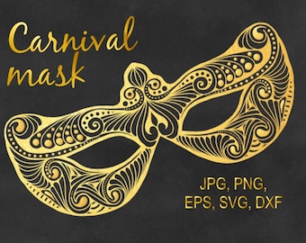 Carnival mask | Etsy