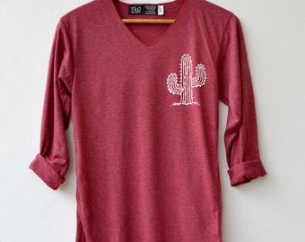 Cactus shirt | Etsy