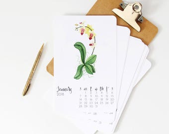 Desk calendar | Etsy