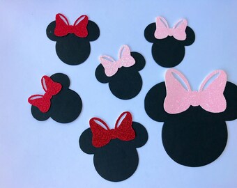 Minnie mouse cut out | Etsy