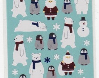 Snowman stickers | Etsy