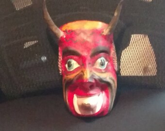 Devil mask | Etsy