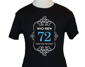 72nd birthday shirt | Etsy