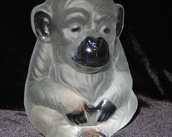 Glass monkey | Etsy
