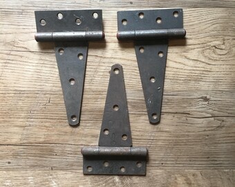 Antique strap hinges | Etsy