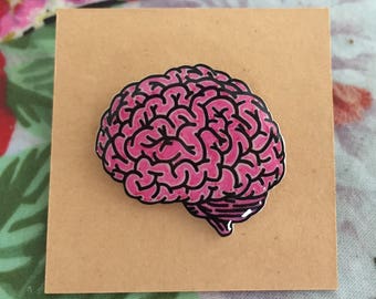 Brain Lapel Pins CC157 Medical and Anatomy Neurology Pins