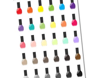 Nail polish sheets | Etsy